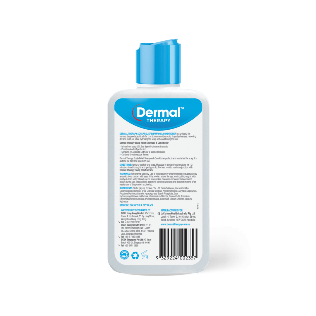 Dermal Therapy Scalp Relief Shampoo & Conditioner – Southern Dermatology
